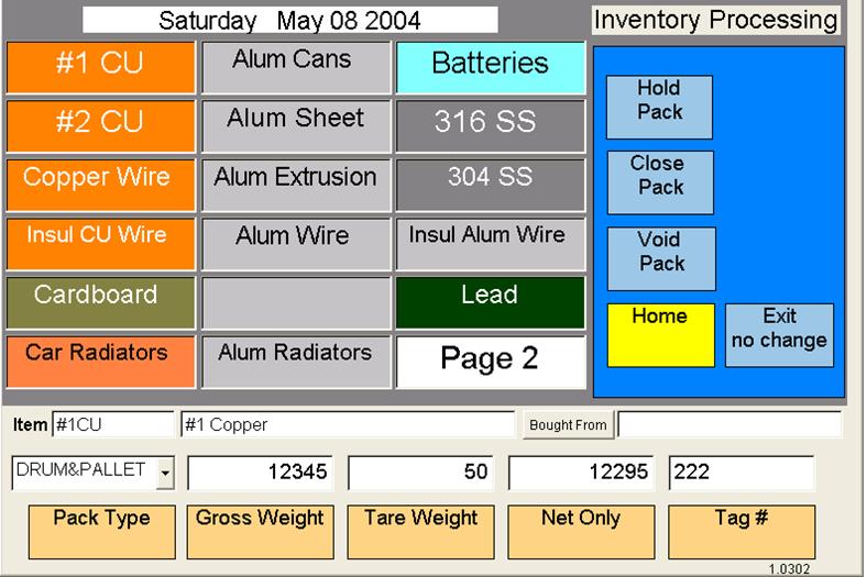 Scrap Dragon General Ledger Interface